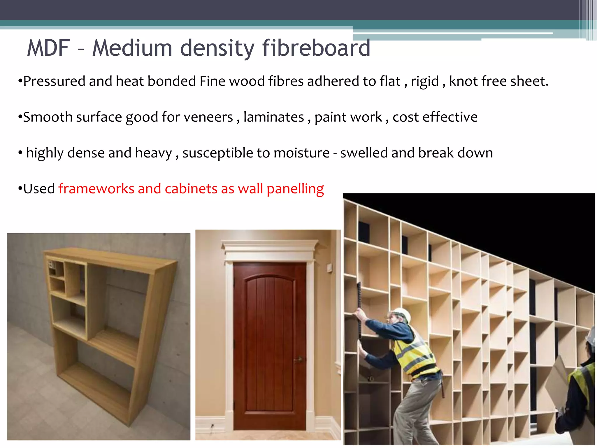 List of Interior Material and Surfaces | PPTX