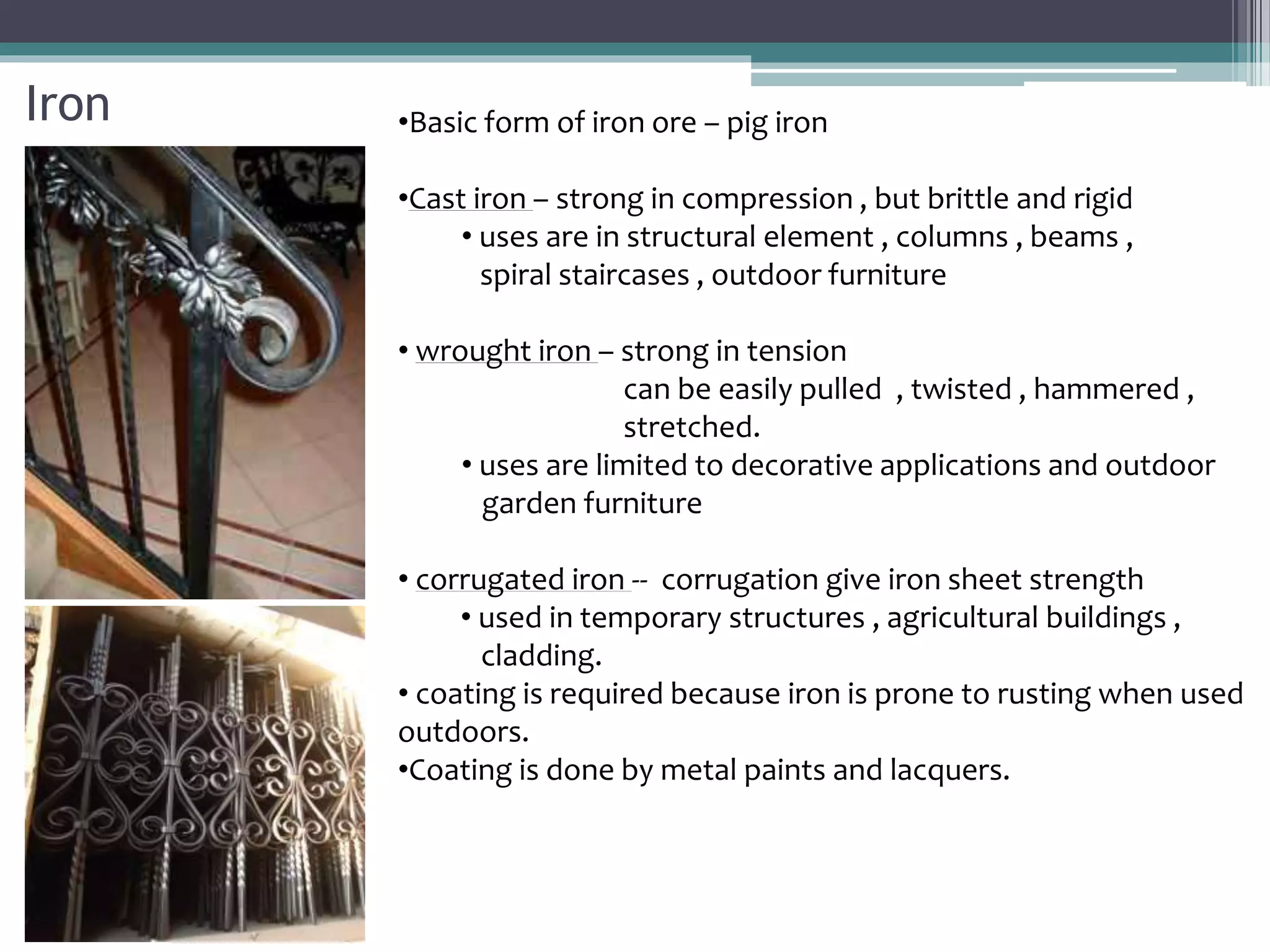 List of Interior Material and Surfaces | PPTX