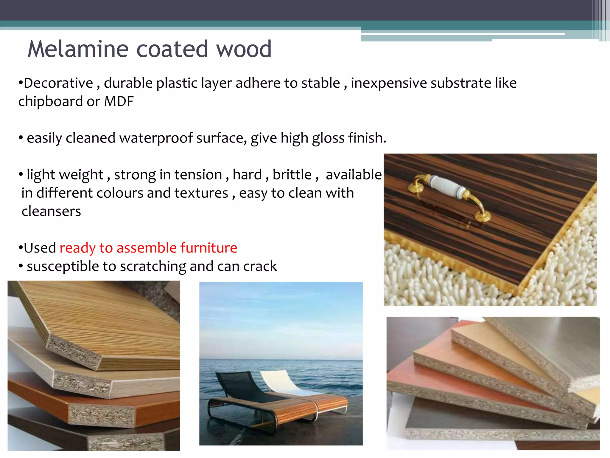 List of Interior Material and Surfaces | PPTX