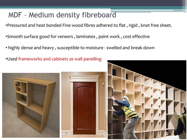 List of Interior Material and Surfaces | PPTX | Woodworking | Arts and ...