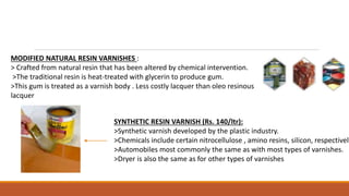 MATERIAL STUDY _ Varnishes.pptx