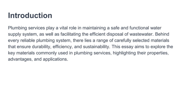 Materials used in plumbing services.pptx