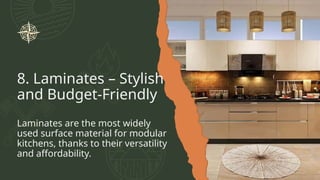 Materials Used to Create the Perfect Modular Kitchen | PPTX
