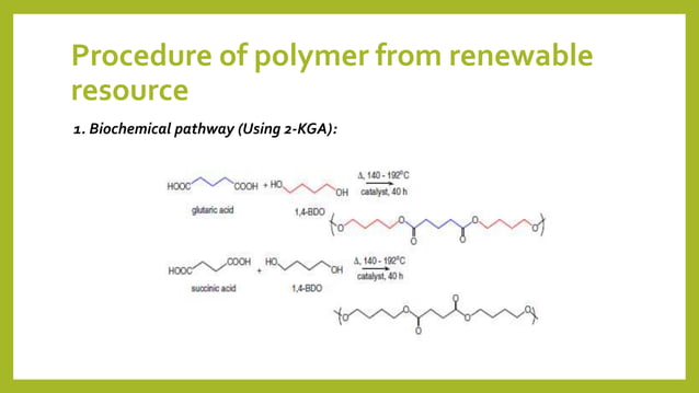 Processing and use of polymers from renewable materials – possibilities ...