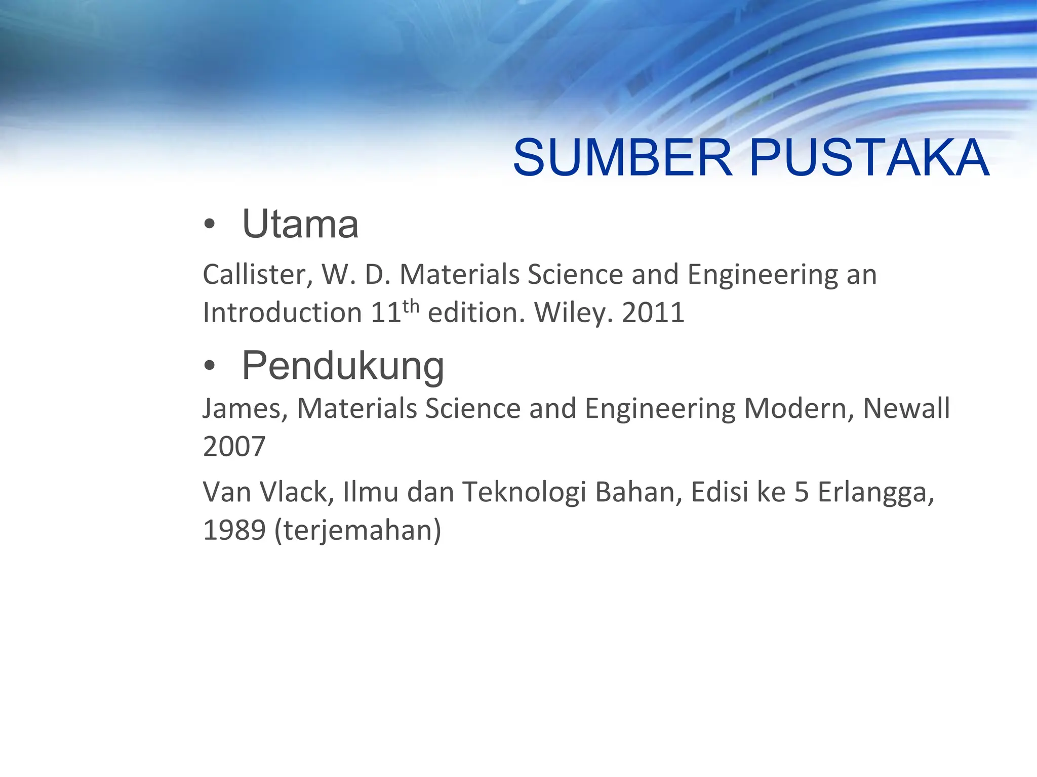 Material Teknik 1 Definisi Material Teknik Klasifikasi Material