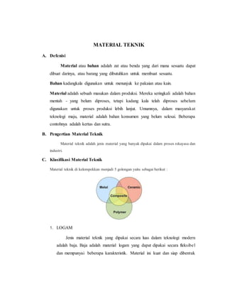 Material teknik (2) | PDF