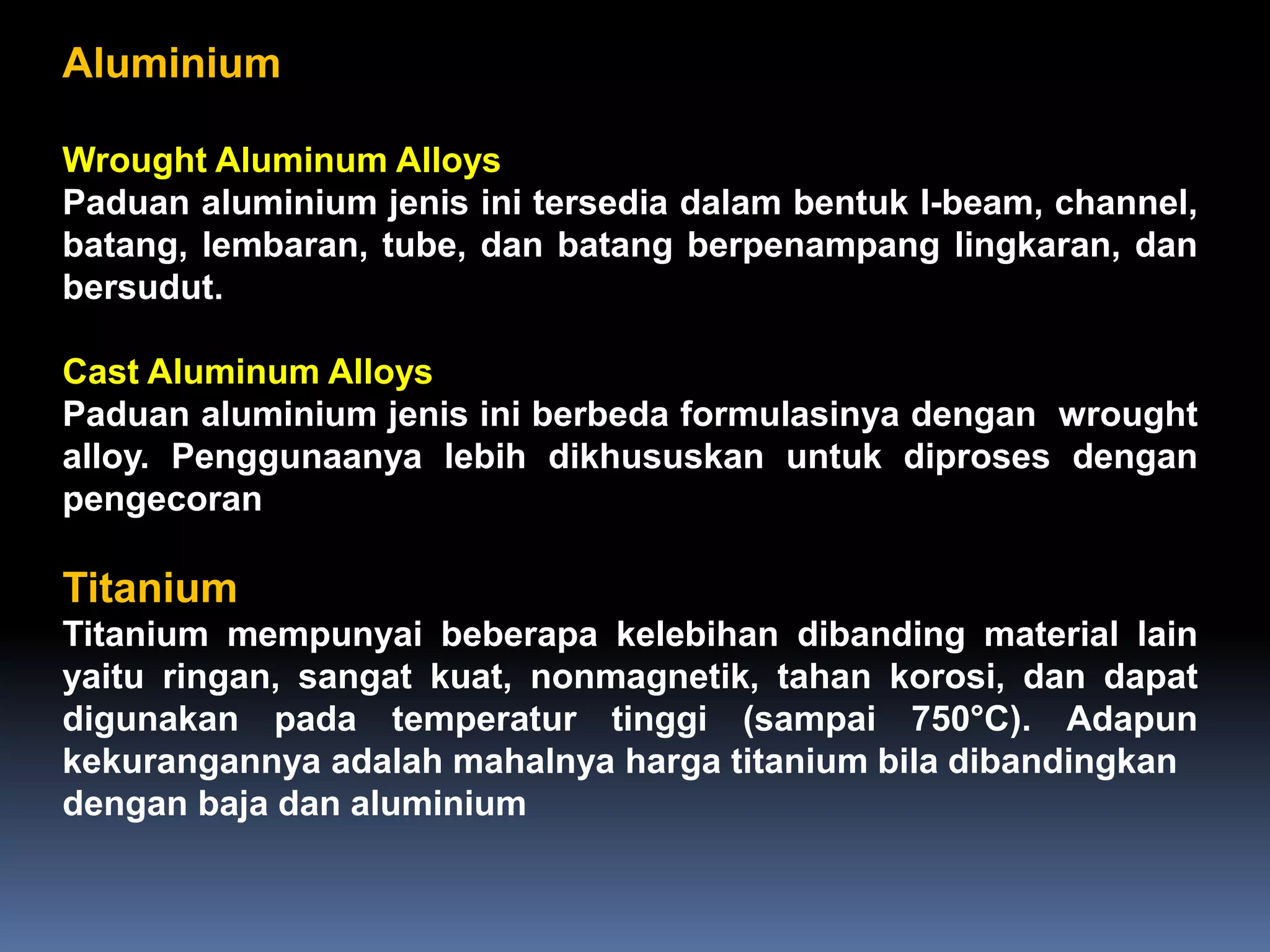 Material teknik dan proses | PPTX
