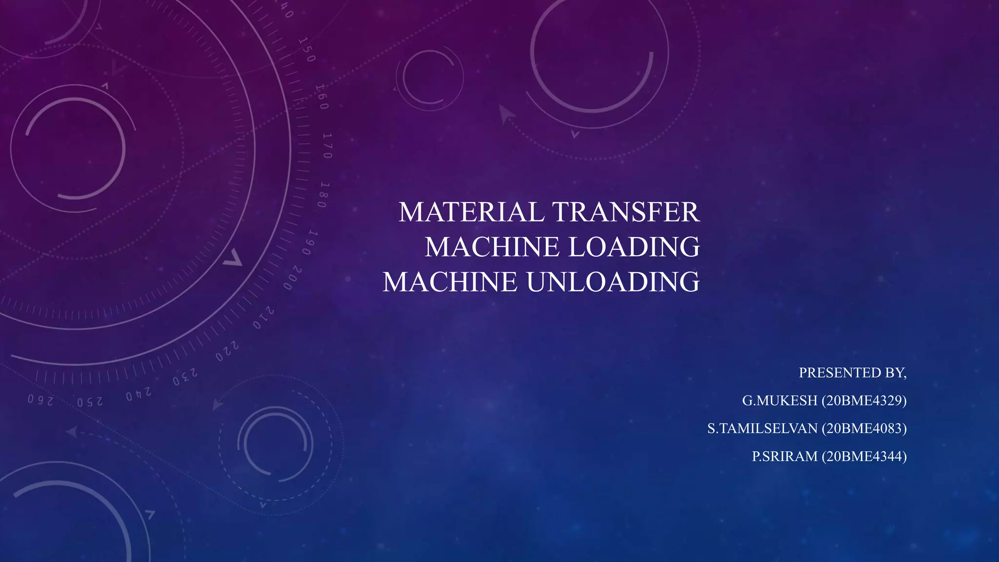 Material transfer.pptx