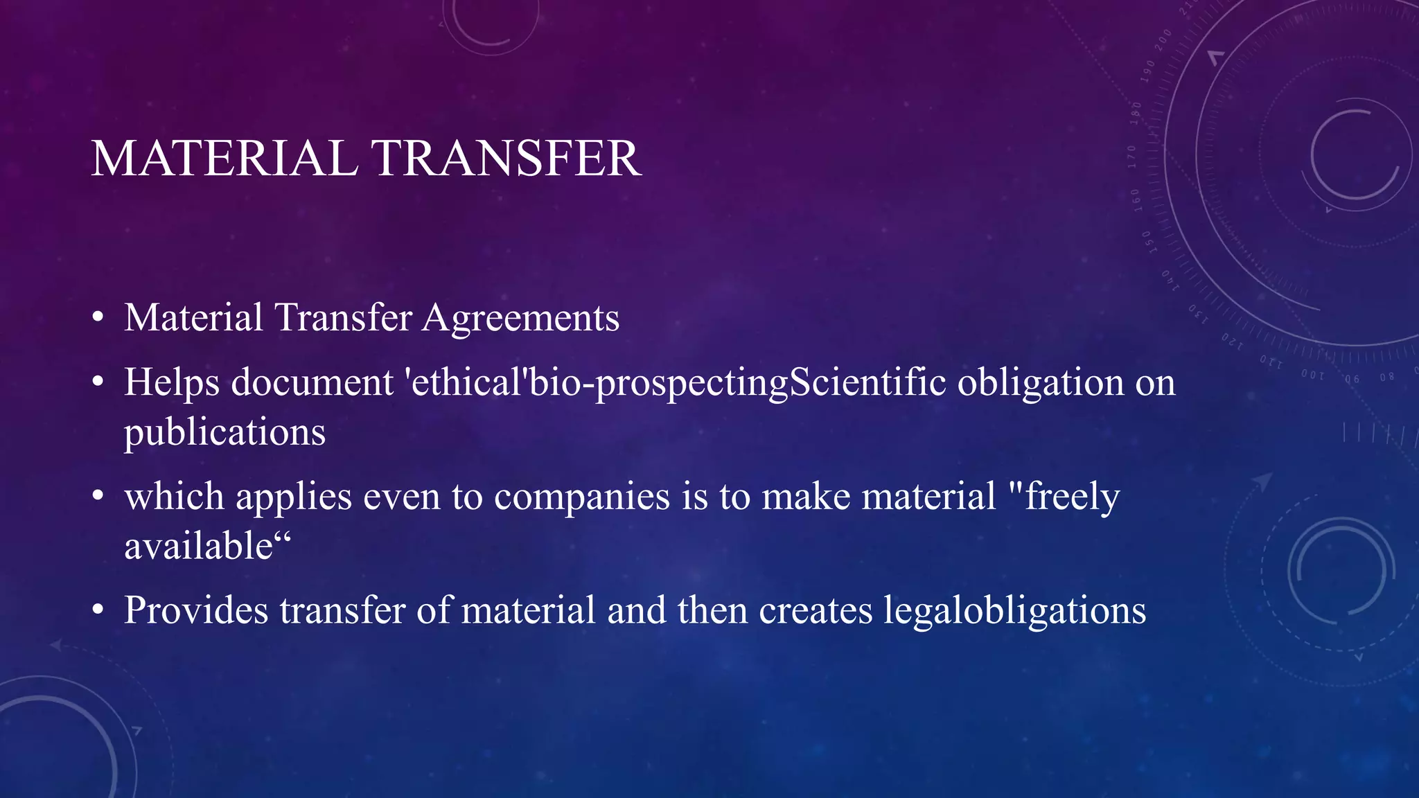 Material transfer.pptx