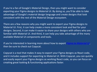 Material UI Figma | PPT