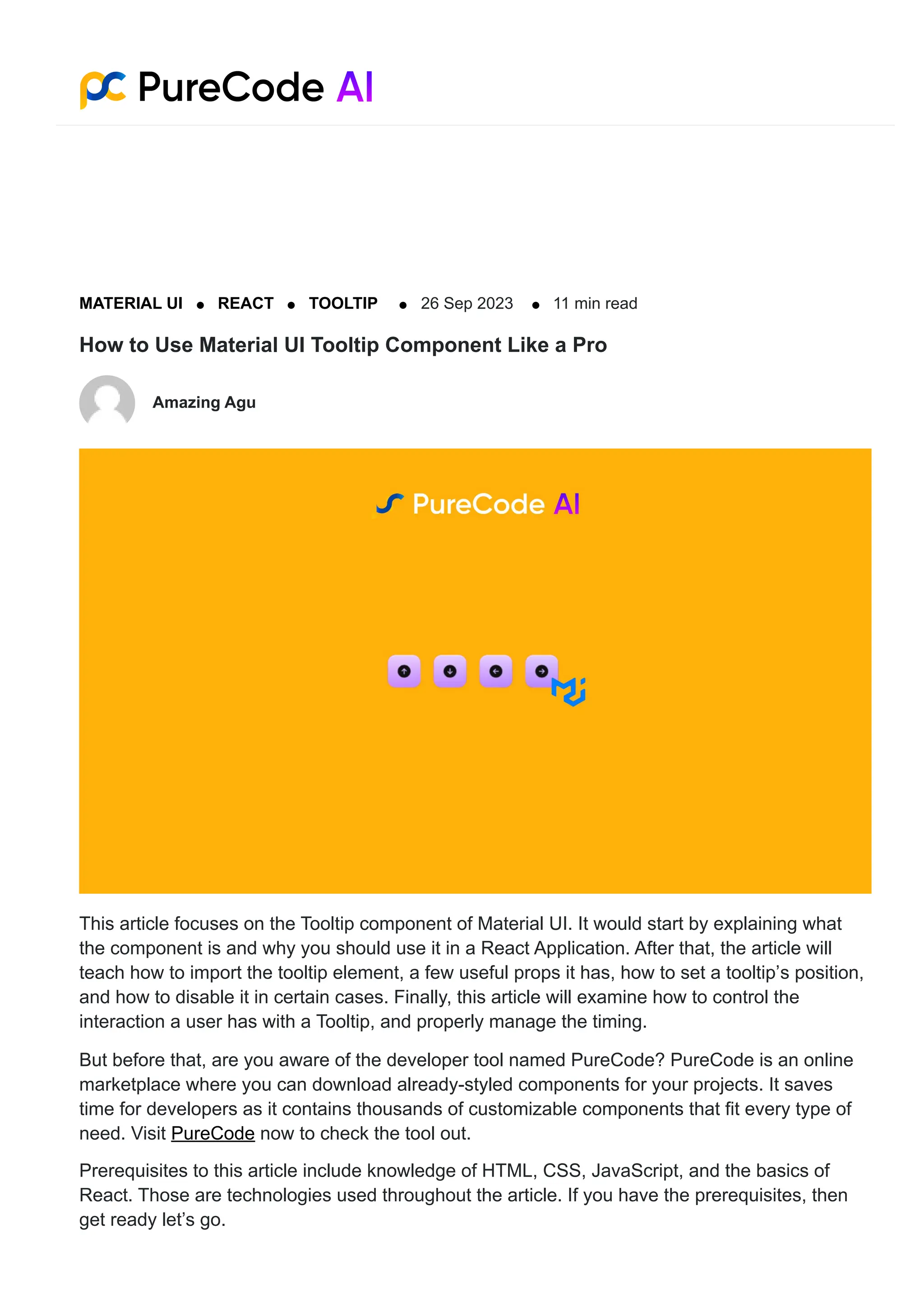 How to Use Material UI Tooltip Component Like a Pro | PDF