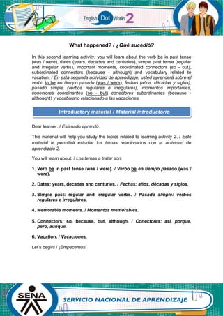 Material what happened | PDF