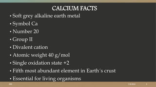 Materia medica- calcarea carb | PPTX