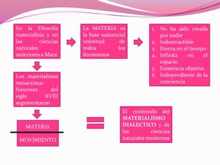 Materialismo Dialectico