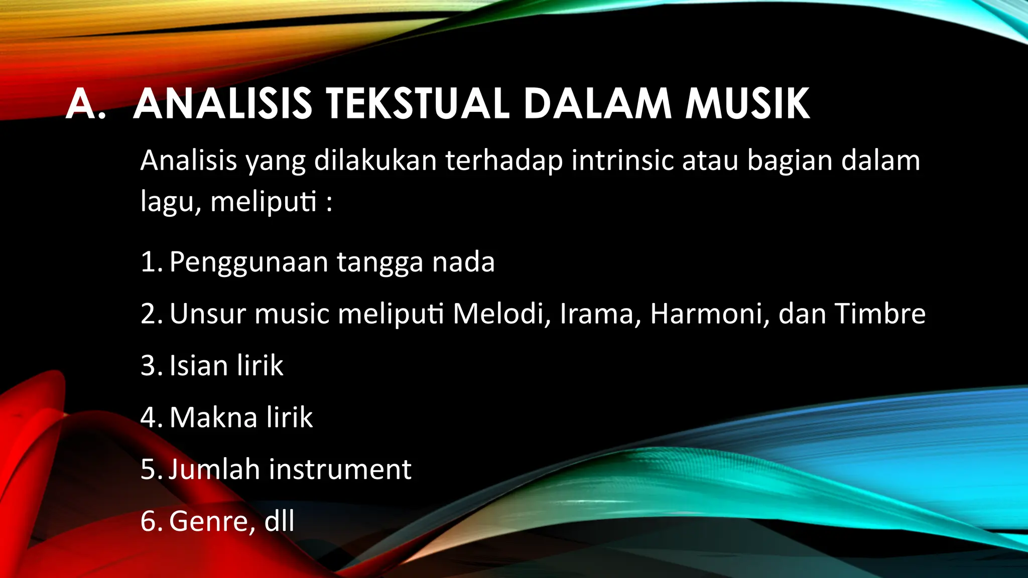 MATERI ANALISIS MUSIK. Music analysis for students | PPTX