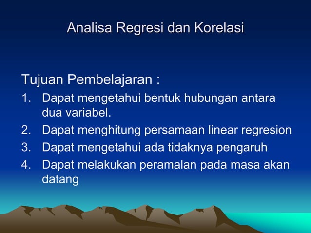 Materi Analisis Regresi dan Korelasi.ppt