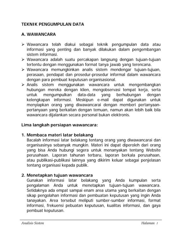 Materi analisis tambahan tehnik analisa data kualitatif | PDF