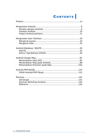 Android Fast Track - Database SQLite (Kamus Tiga Bahasa) | PDF