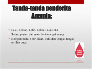 Materi anemia .ppt puskesmas karangtengah | PPT