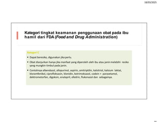 Penggunaan Obat Pada Kehamilan ResikomTinggi | PDF