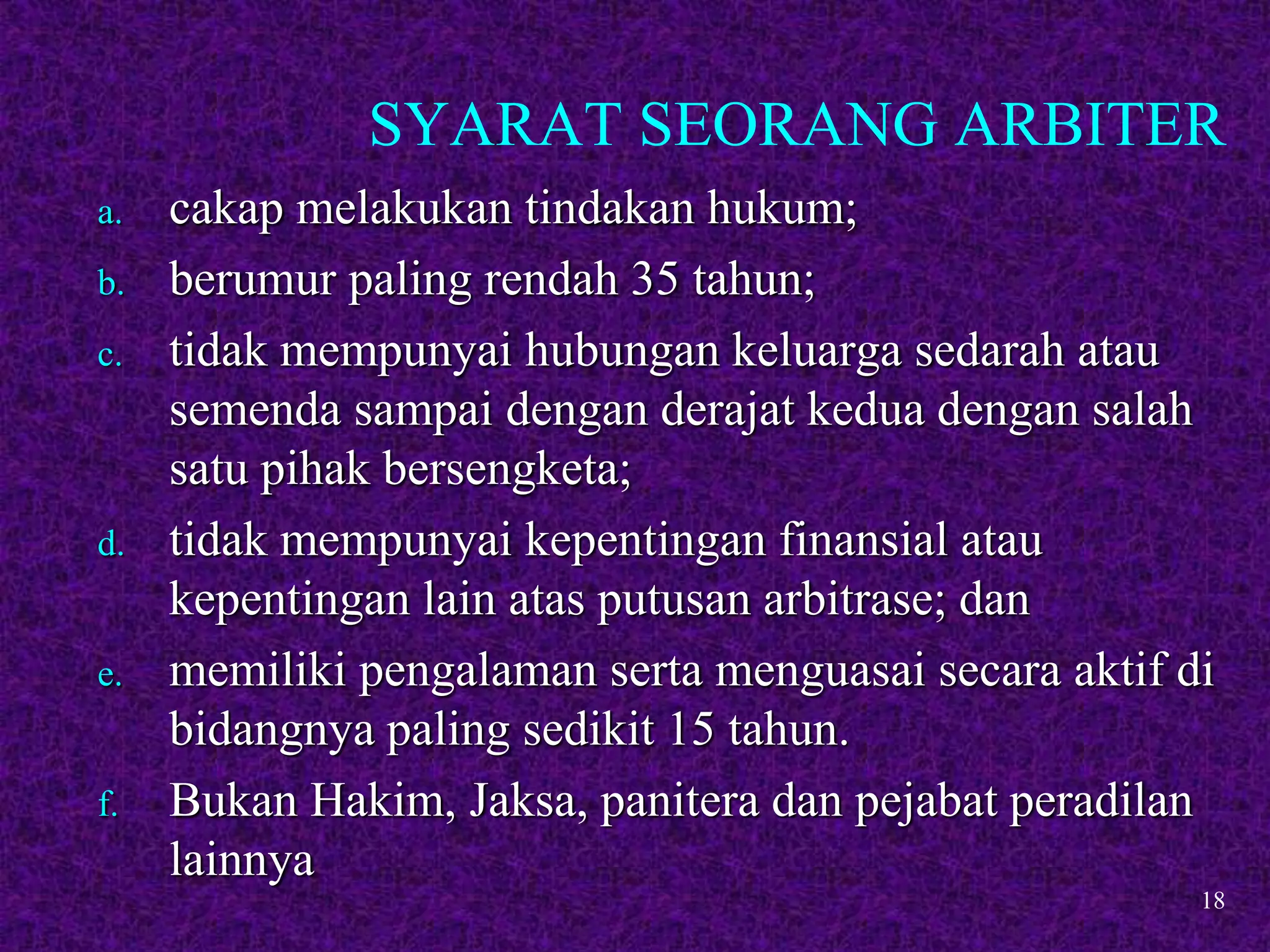 MATERI ARBITRASE I.ppt