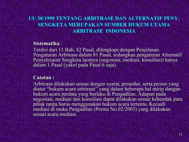 MATERI ARBITRASE I.ppt