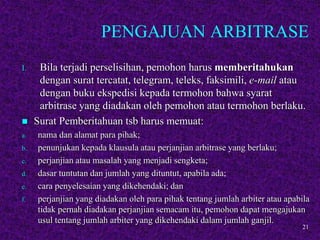 MATERI ARBITRASE I.ppt