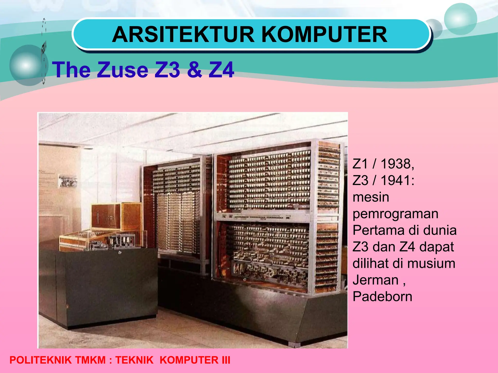 Arsitektur Komputer dan Teknologi Informatika | PPT