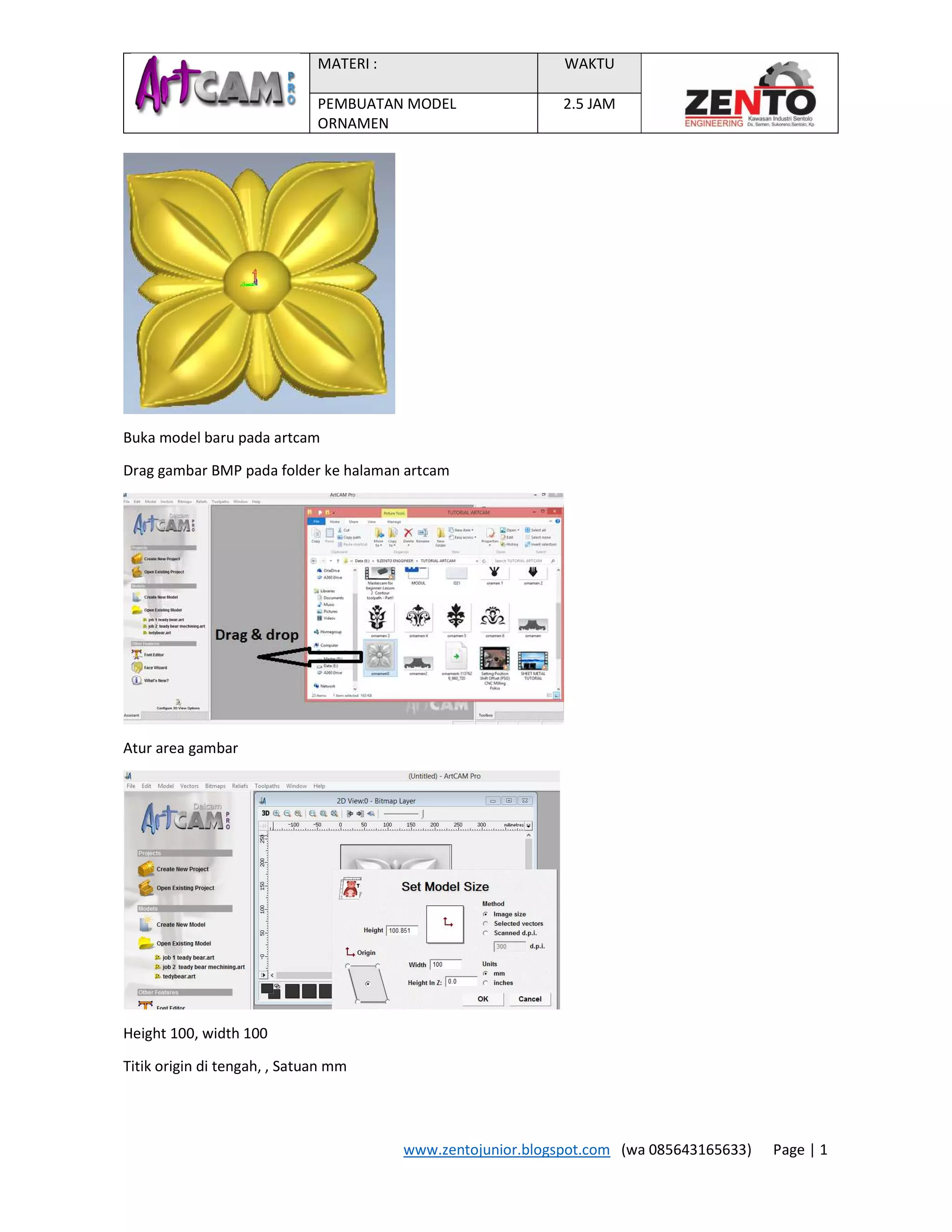TUTORIAL ARTCAM CNC ROUTER | PDF