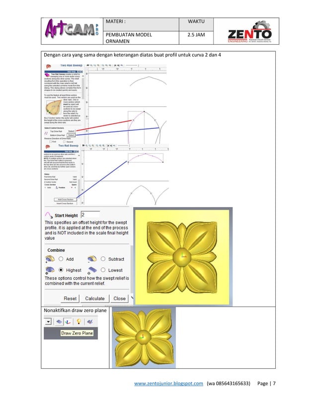 TUTORIAL ARTCAM CNC ROUTER | PDF