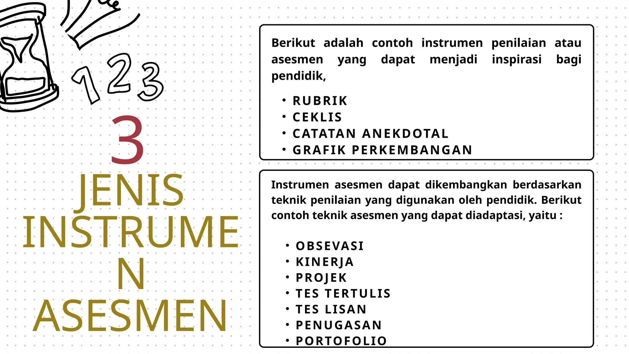 ASESMEN DAN PEMBELAJARAN DALAM KURIKULUM MERDEKA | PPTX