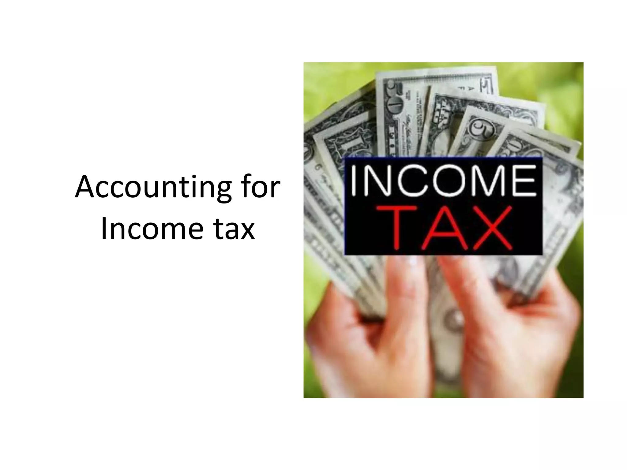 Accounting for Income Tax | PDF