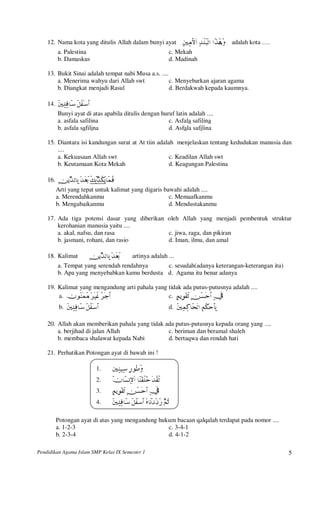 Materi at tiin | PDF