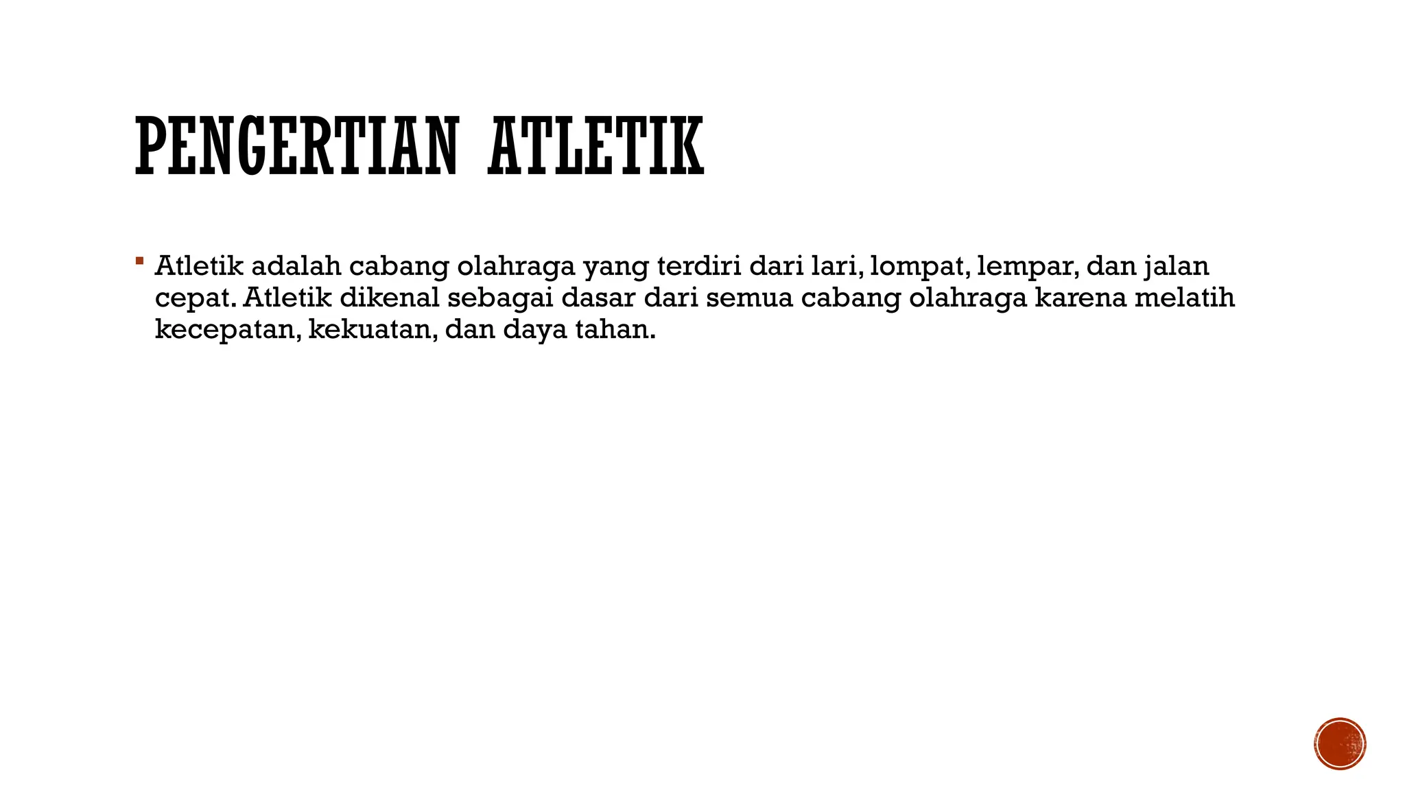 Materi Atletik dasar pengertian cabang dan manfaat.pptx