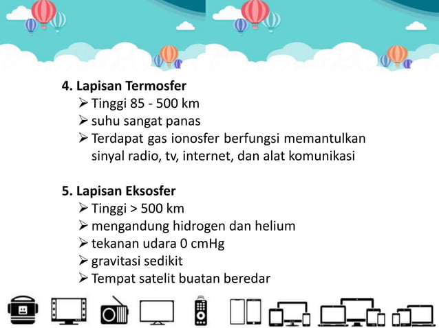 Materi Atmosfer/Udara Geografi Kelas Sepuluh | PPTX