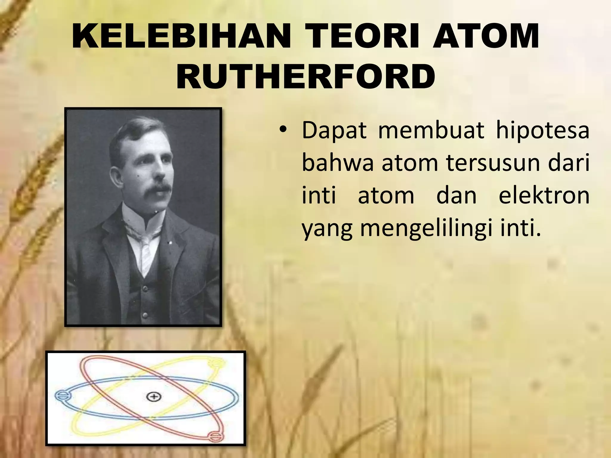 Materi Atom J.J. Thompson dan Rutherford | PPT