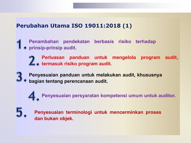 ISO 19011:2018 Pedoman Audit Sistem Manajemen | PPTX