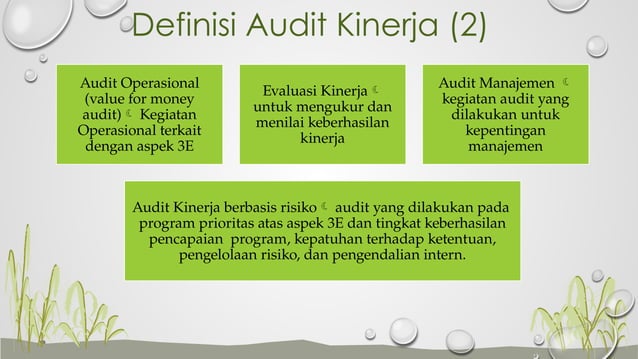 Materi Audit Kinerja Dari BPKP Perwakilan | PPTX