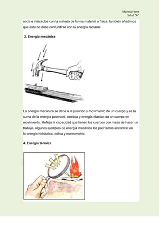 Materia y energia | DOCX