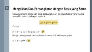 perkalian pangkat | PPTX