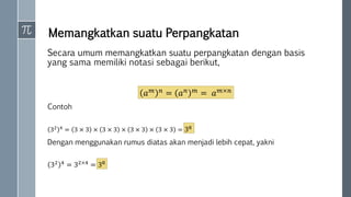 perkalian pangkat | PPT