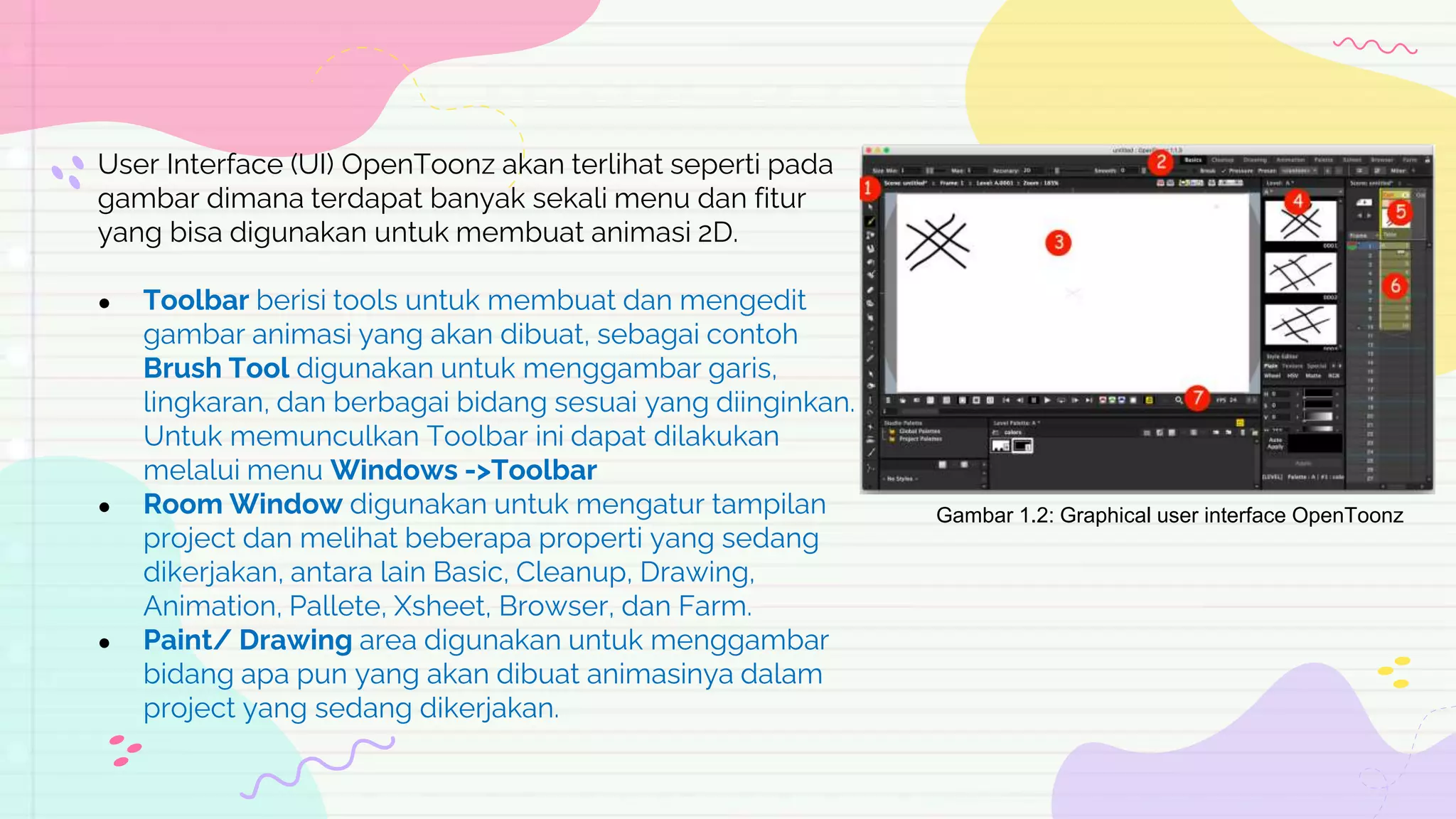 Pengenalan Dasar Aplikasi Animasi 2D : OpenToonz.pptx