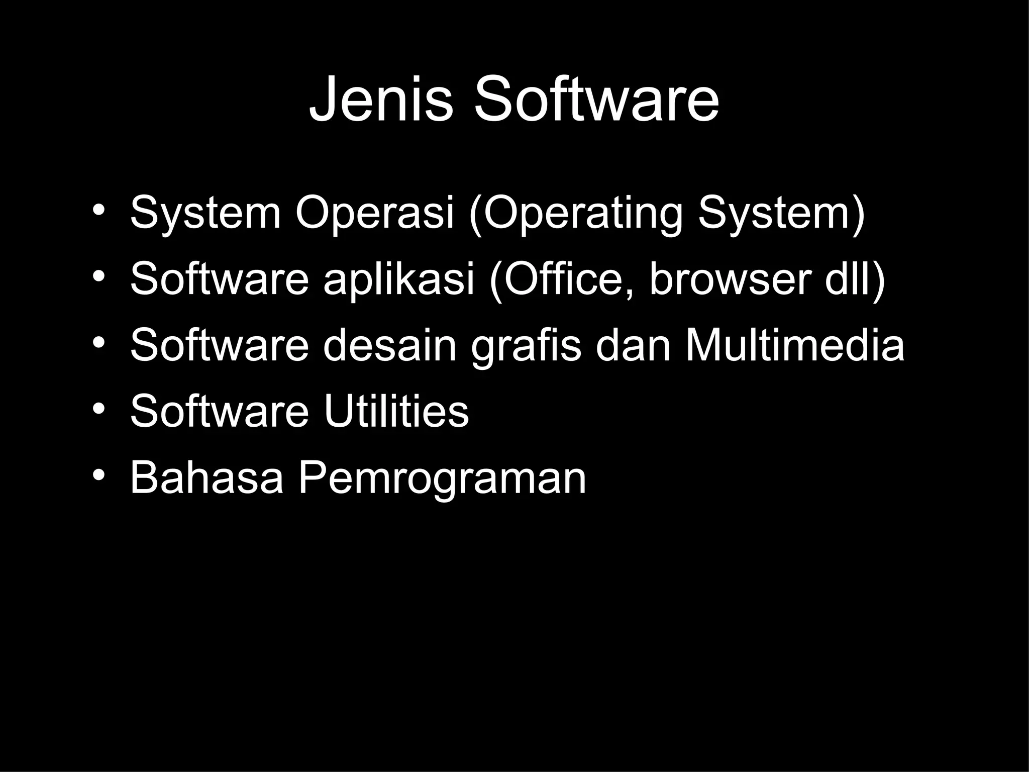 Materi Bab 2 Software Internet | PPT