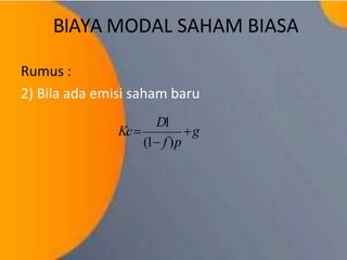 Materi bab 6 biaya modal manajemen keuangan.pptx