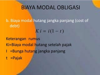 Materi bab 6 biaya modal manajemen keuangan.pptx