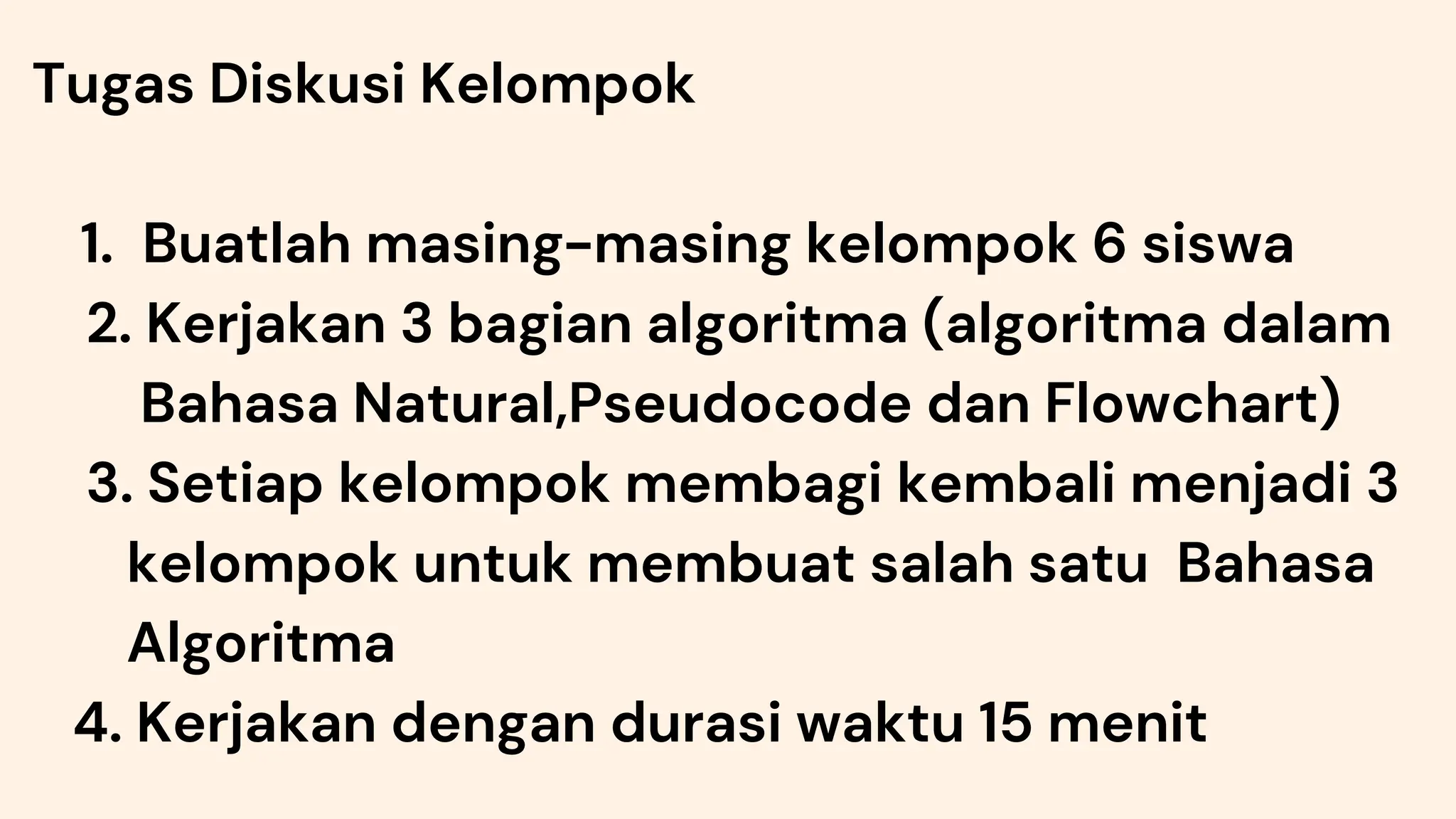 Materi Bab 6 Algoritma dan bahasa Pemrograman | PPTX