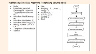 Materi Bab 6 Algoritma dan bahasa Pemrograman | PPTX
