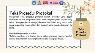 MATERI BAHASA INDONESIA KELAS 5 TEKS PROSEDUR | PDF