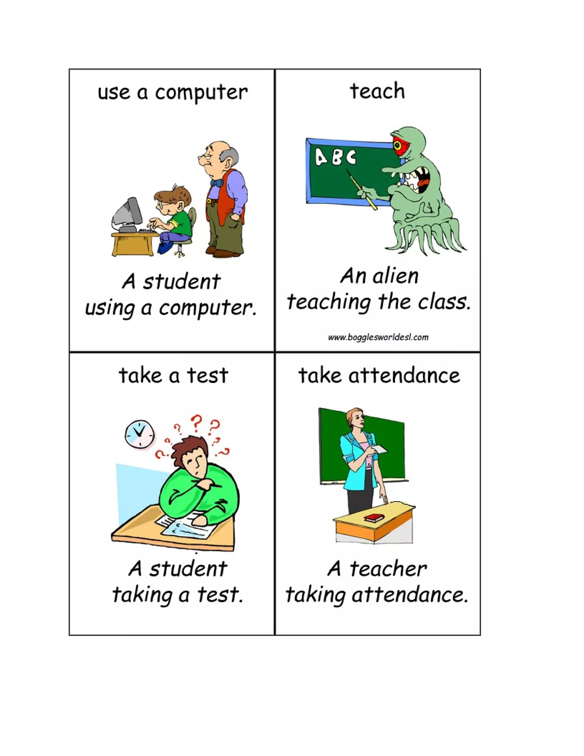 Materi bahasa inggris media flash cards | DOC