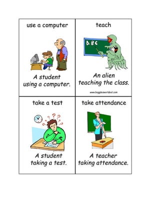 Materi bahasa inggris media flash cards | PDF